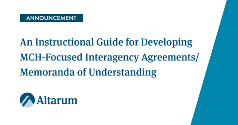 An Instructional Guide for Developing MCH-Focused Interagency ...